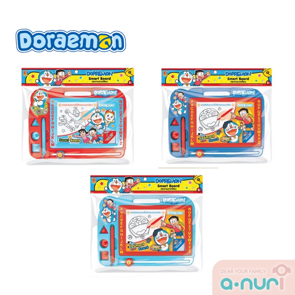 Anuri Smart Board Doraemon กระดานวาดเขียนแบบลบได้ลิขสิทธ์แท้ กระดานวาด ...