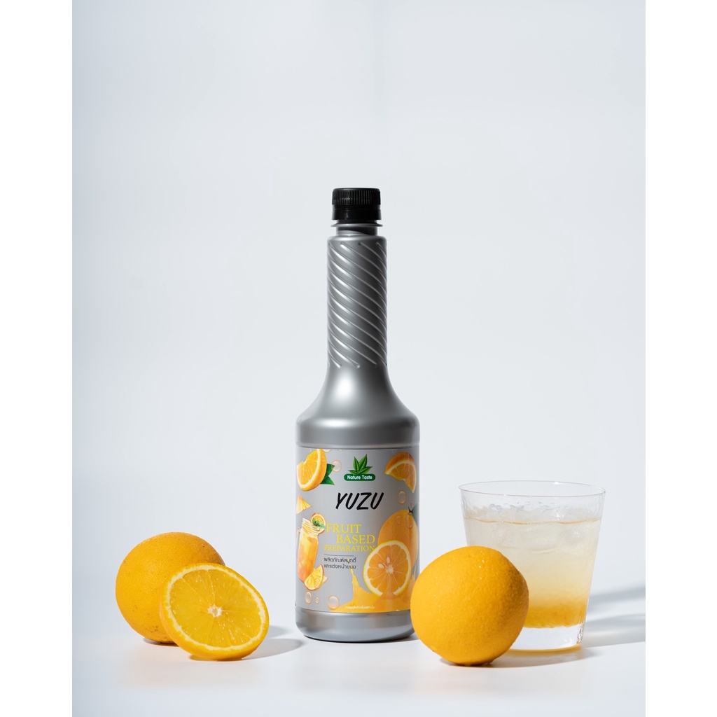 Nature Taste Yuzu Puree เพียวเร่ รสส้มยูซุ ตราเนเจอร์เทส ขนาด 750 ml ...