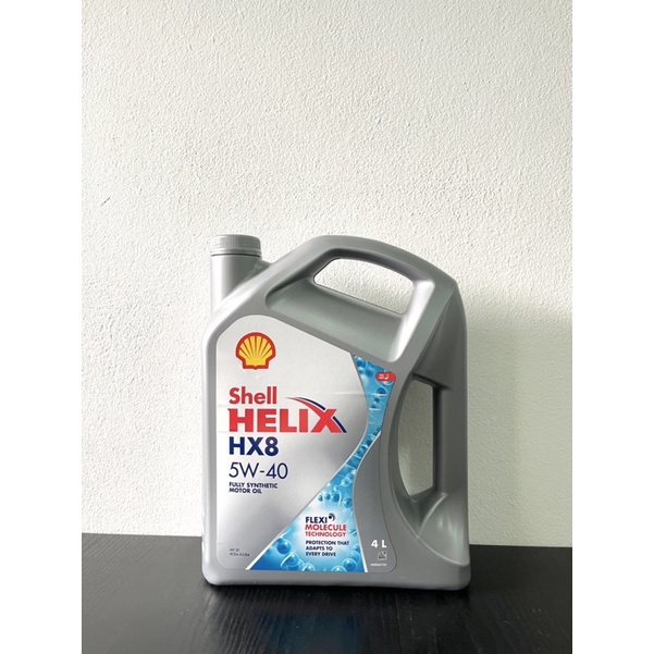 น้ำมันเครื่องShell SHELL HELIX HX8 5W-40 น้ำมันเครื่องสังเคราะแท้ ...