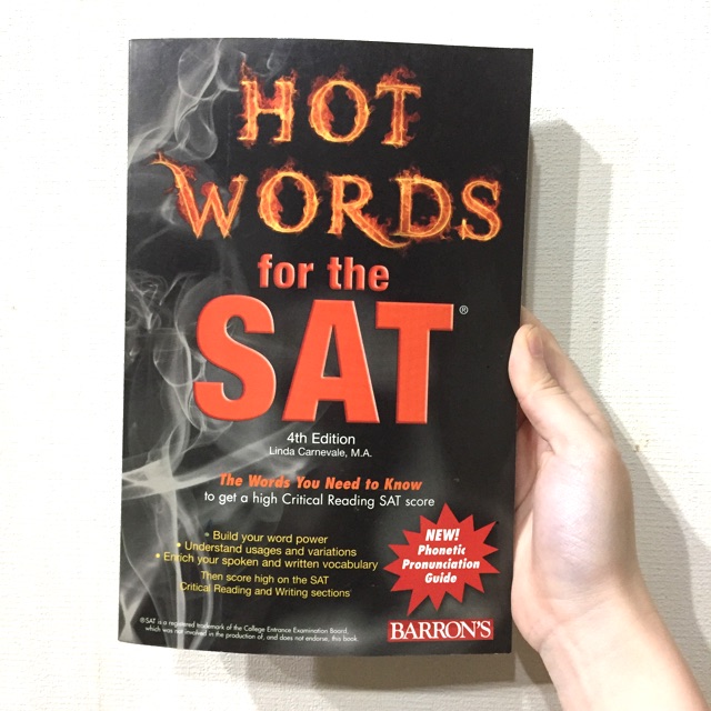 Hot Words for the SAT หนังสือฝึกคำศัพท์ที่ใช้บ่อยในข้อสอบ SAT เลื่อนดู ...