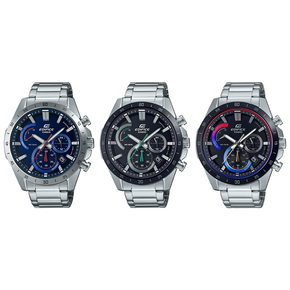 Casio Edifice นาฬิกาข้อมือผู้ชาย สายสเตนเลส รุ่น EFR-573D,EFR-573DB,EFR ...