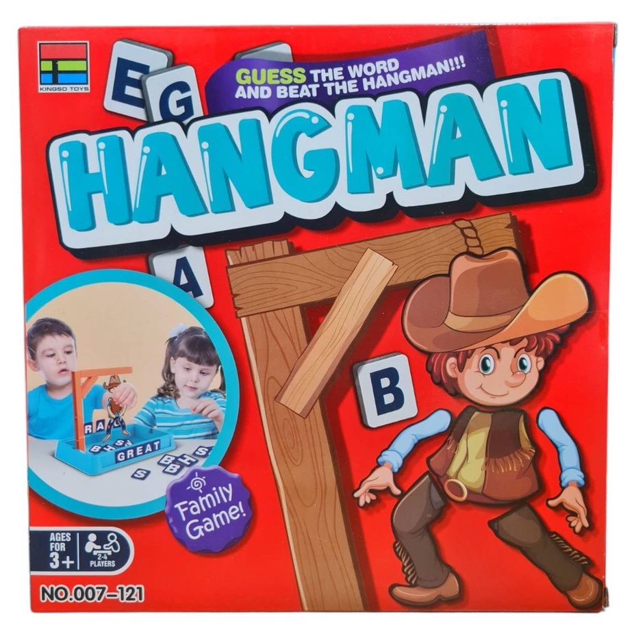 Board game Hang Man เกมแฮงค์แมน ทายตัวอักษร บอร์ดเกมส์ เกมส์ทายคำศัพท์ ...