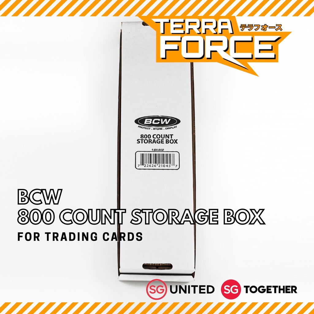 Bcw การ์ดสะสมกระดาษแข็ง TCG 800 กล่องเก็บนับ | Shopee Thailand