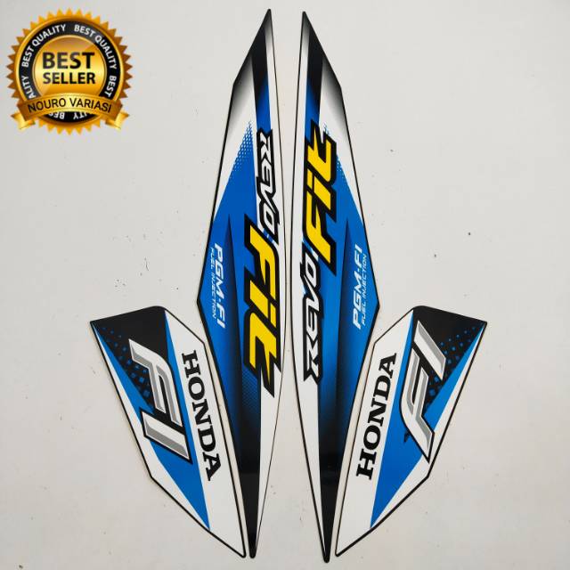 Hitam Honda revo fit 2020 แถบสีดําตัดสีน้ําเงิน สติ๊กเกอร์ตัวถัง ...