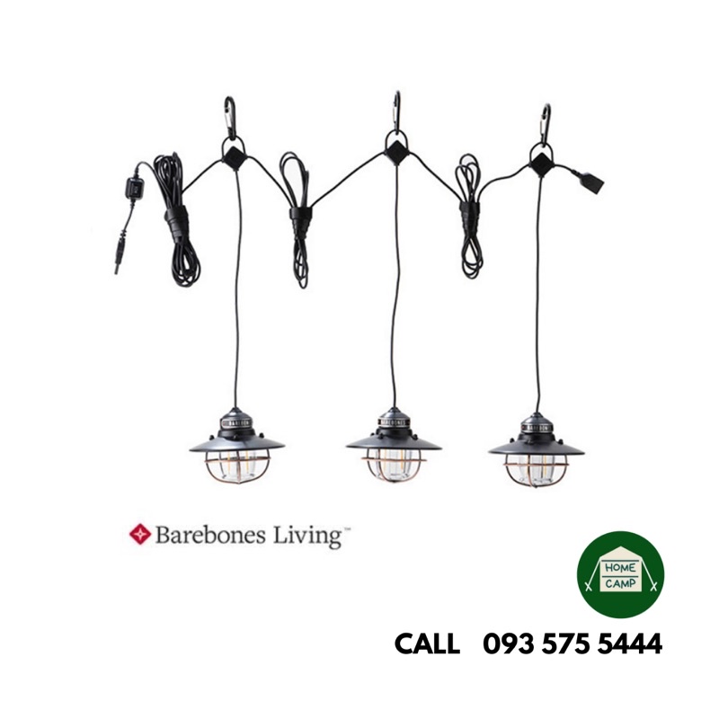 Barebones Edison String Lights (สี BLACK) | Shopee Thailand