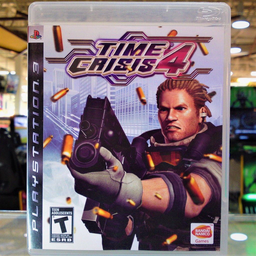 (Z1,EN) มือ2 Time Crisis 4 แผ่นเกม PS4 แผ่นPS4 มือสอง | Shopee Thailand