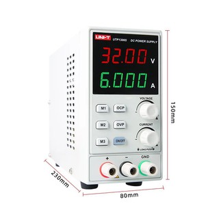 UNI-T UTP1306S DC Power Supply เพาเวอร์ซัพพลายปรับค่าได้แบบดิจิตอลขนาด 0-32v 6A สินค้าแท้100% ...