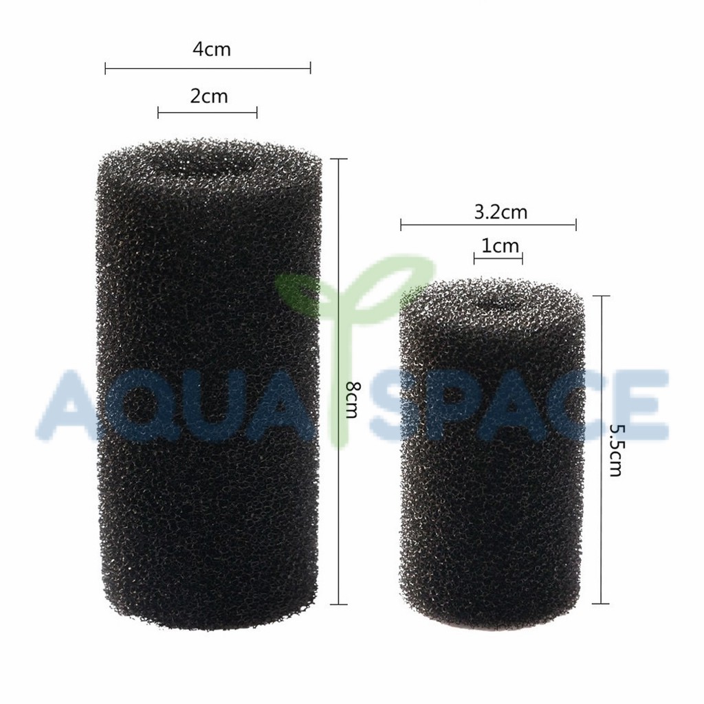 Filter Inlet Sponge กันลูกกุ้งเข้ากรอง ใช้สวม Inflow-Outflow size 12mm ...