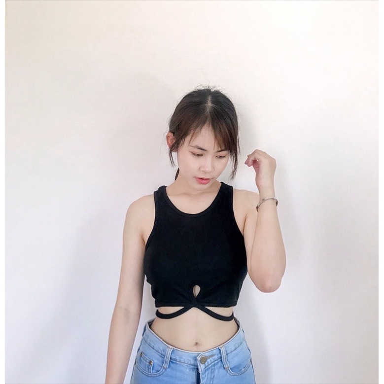 S8 Black Chippy ʕᵔᴥᵔʔ เสื้อครอปยอดฮิต เสื้อลายน่ารัก แฟชั่นเสื้อผู้หญิง ...