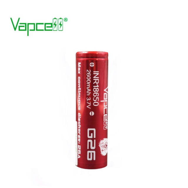 Battery charger Vapcell G26 INR18650 2600mAh 25A 1 pcs | Shopee Thailand