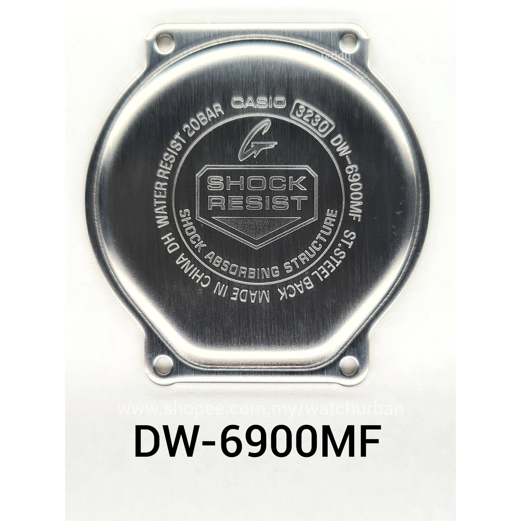 Casio G-SHOCK COVER BACK ASSEMBLY DW6900 DW6600 BACKCASE DW-6900 ...
