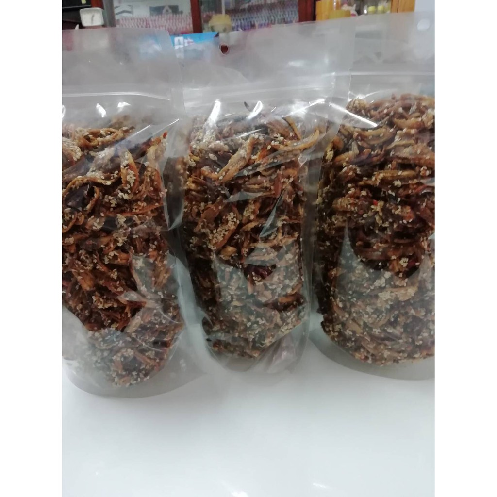 ปลาจิ้งจั้ง 500 กรัม ปลาจิ้งจั้งสามรส ปลาอบกรอบโรยงา สดใหม่มาก จำนวน ...