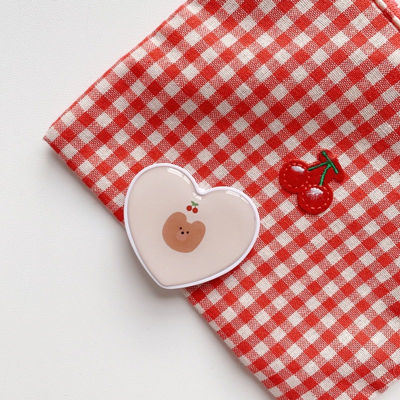 [พร้อมส่ง] กริ๊ปต็อก ลายหัวใจ Griptok popup popsocket กริ๊บต๊อก ที่ติดหลังมือถือ ตัวป๊อปติดมือ ...