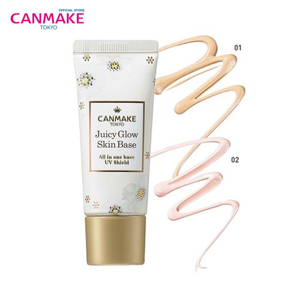 CANMAKE Juicy Skin Glow Base Base 01 ขนาด 20 กรัม ของแท้ 100 % | Shopee ...