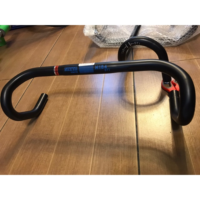 (ลดล้างสต๊อก) แฮนด์จักรยาน NITTO M184 STI Anatomic Heat Treated ...