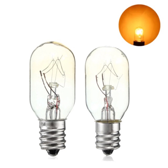 ส่งเร็วมาก💯หลอดตู้เย็น 15w หลอดไฟใสตู้เย็น 220v มีหลายเกลียว E12 E14 E17. 7w | Shopee Thailand