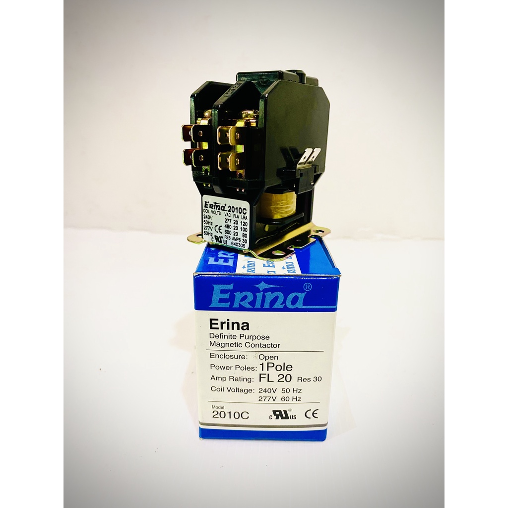 Erina แมกเนติก (Magnetic Contactor) ขนาด 20A ,25A ,30A /1Pole | Shopee ...