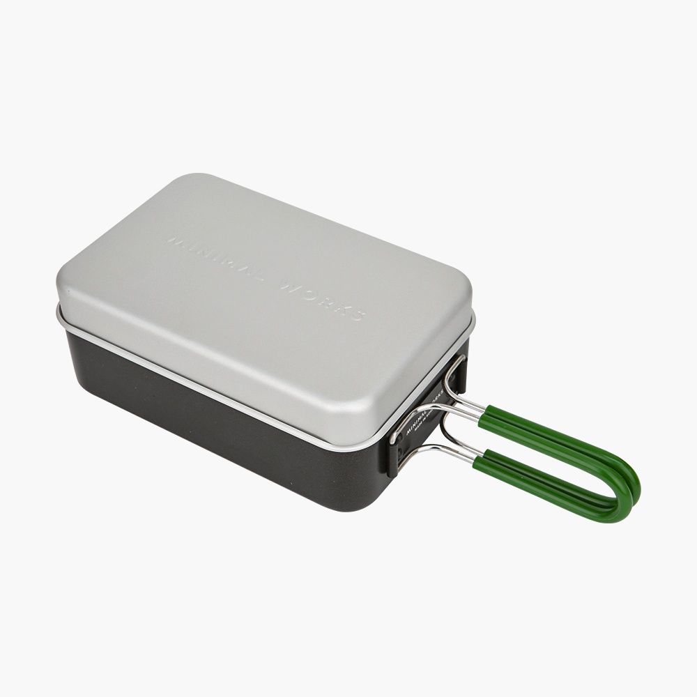 หม้อเหลี่ยม/กล่องทำอาหาร Lunch Box Half Pan - Minimal Works | Shopee ...
