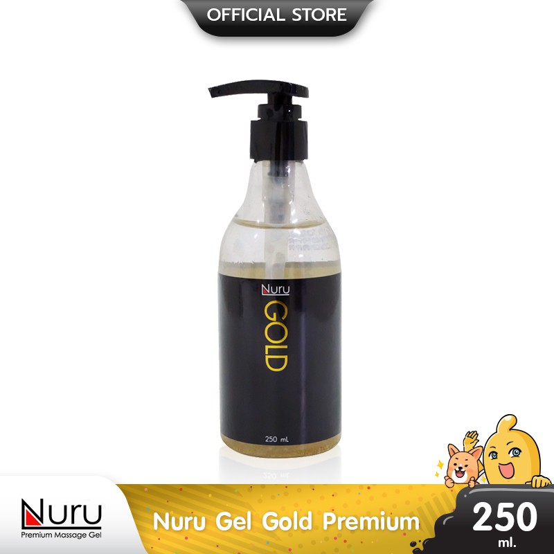 Nuru Gel Gold Premium เจลหล่อลื่น สูตรน้ำ ลื่นแบบธรรมชาติ มีส่วนผสม ...