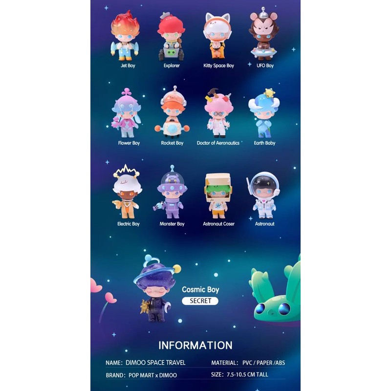 ‼️พร้อมส่ง‼️ ตัวแยก Dimoo Space Travel | Shopee Thailand