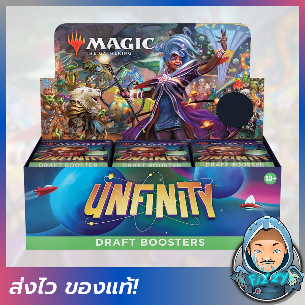 [FIZZY] Magic the Gathering (MTG): Unfinity Draft Boosters Box | Shopee ...