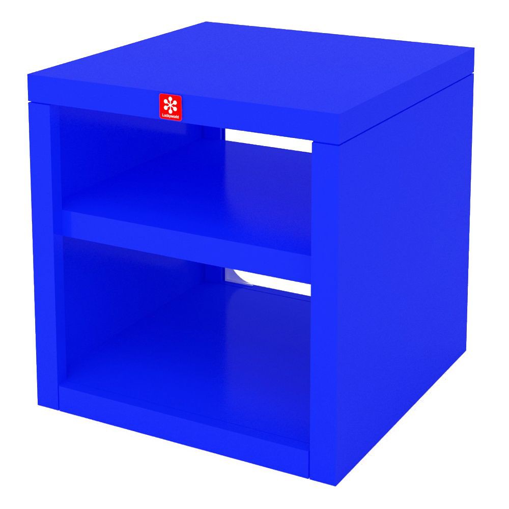 ชั้นวางของโล่ง LUCKY WORLD SF-450x450-RG 45X45.5X45 ซม. สีน้ำเงิน ชั้น ...