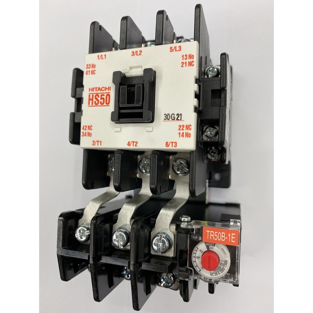 HITACHI HS50-T MAGNETIC CONTACTOR + OVERLOAD RELAY | Shopee Thailand