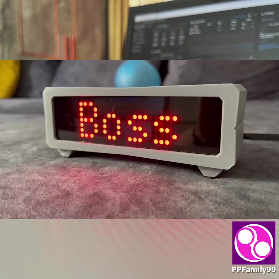 Smart Clock นาฬิกาอัจฉริยะตั้งเวลาจาก WIFI ความเที่ยงตรงสูง | NTP Clock Arduino Dot Matrix ...