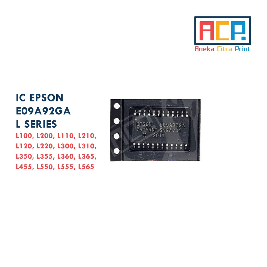 Ic Epson E09A92GA ประเภท L110, L120, L210, L220, L300, L350, L360, L series, IC Power - ใหม่เดิม ...