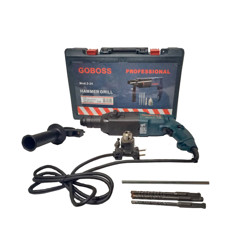 GOBOSSสว่านไฟฟ้า สว่านโรตารี่ 2-24 3 ระบบ คุ้มค่า ทนทาน | Shopee Thailand