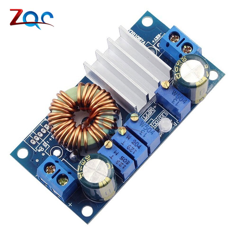 5a DC-DC MPPT แผงโมดูลควบคุมพลังงานแสงอาทิตย์ ชาร์จแบตเตอรี่ | Shopee ...