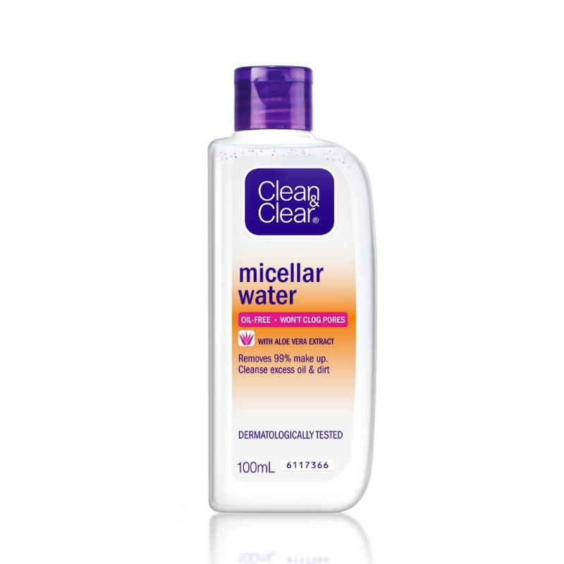 Clean & Clear micellar water ขนาด 100 มล. | Shopee Thailand