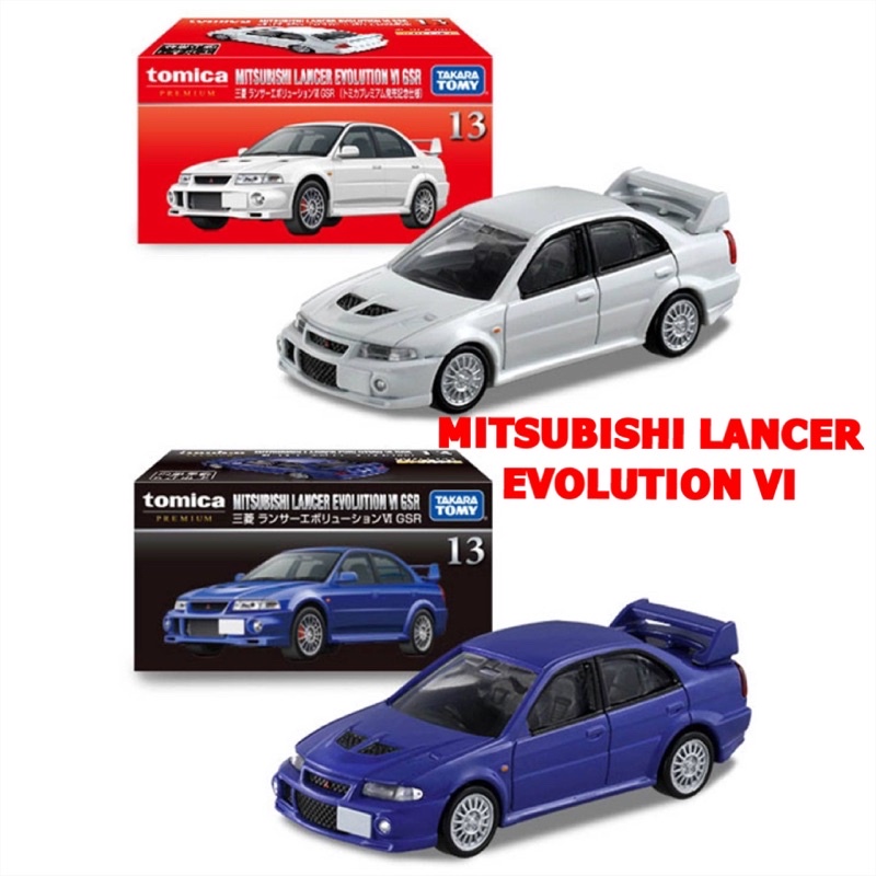 Tomica Premium Takara Tomy Mitsubishi Lancer Evolution 6 VI GSR No.13 ...