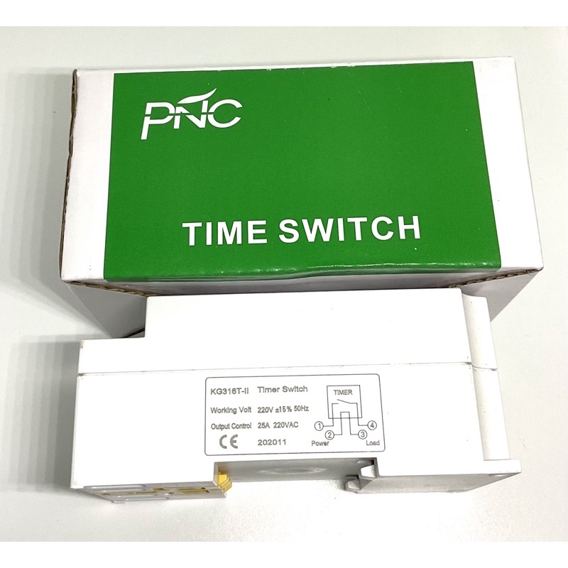 (PNC) Digital Timer รุ่น KG316T-II ดิจิตอลไทม์เมอร์ 7วัน 24ชั่วโมง เครื่องตั้งเวลา มีแบตเตอรี่ ...