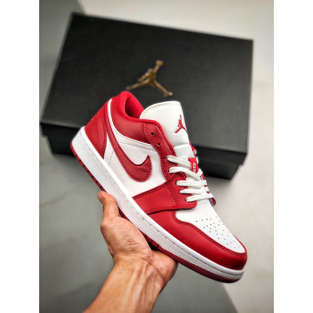 【Wholesaler】UA Version Air Jordan 1 Low AJ1 ''Gym Red White Red ...