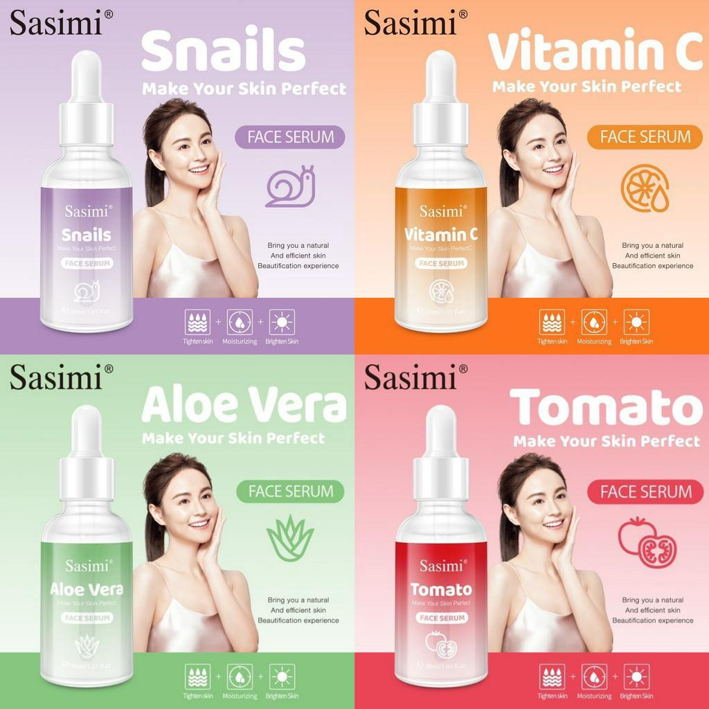 SASIMI FACE SERUM เซรั่มบำรุงผิวหน้า ช่วยให้ผิวแข็งแรง สว่างกระจ่างใส | Shopee Thailand