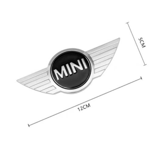 ปีก มินิ คูเปอร์ โลโก้งานโลหะ Mini Cooper logo metal One S R50 R53 R56 ...