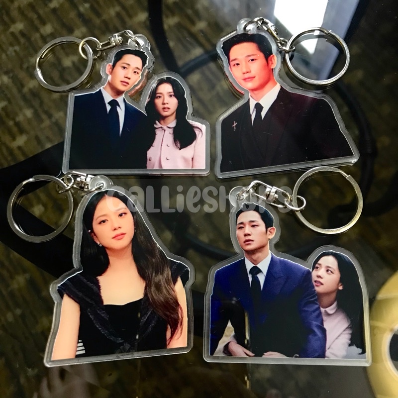 Gantungan Drama KOREA SNOWDROP ACRYLIC KEYCHAIN / JISOO BLACKPINK ...