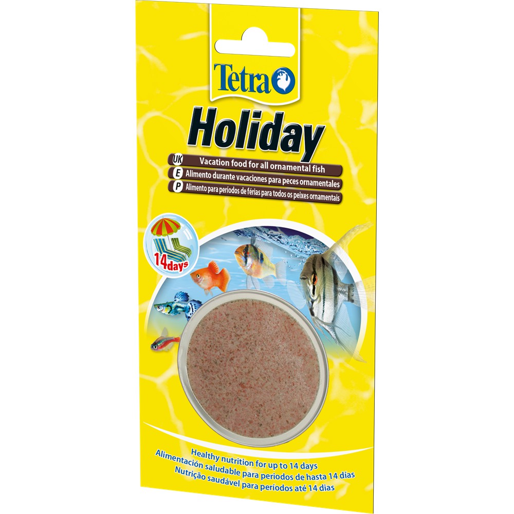 Tetra Holiday อาหารปลาสวยงามทั่วไป สารอาหารครบ เหมาะสำหรับให้ปลากินใน ...