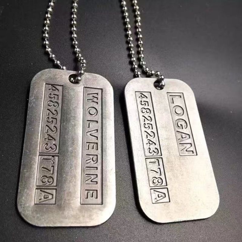 สร้อย วูฟเวอรีน x men dog tag | Shopee Thailand
