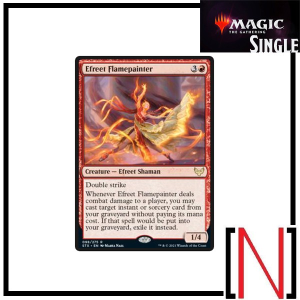[MTG][Single][STX] Efreet Flamepainter ระดับ Rare [ภาษาอังกฤษ] | Shopee ...