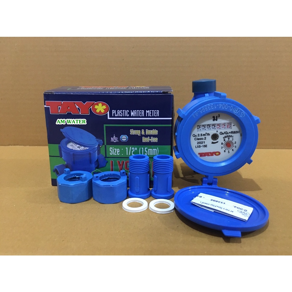 มาตรวัดน้ำ มิเตอร์น้ำ 1/2" Tayo รุ่น LXS -15 E | Shopee Thailand