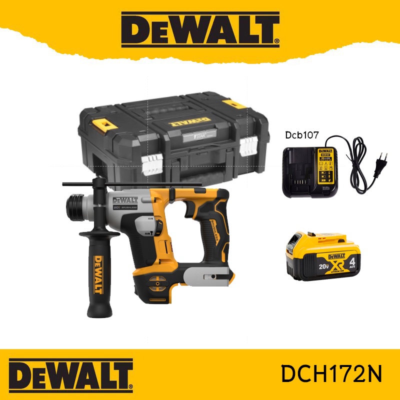 DeWALT DCH172N สว่านโรตารี่ 18V DCH172 (ใช้ได้ทั้ง 18V หรือ 20V ...