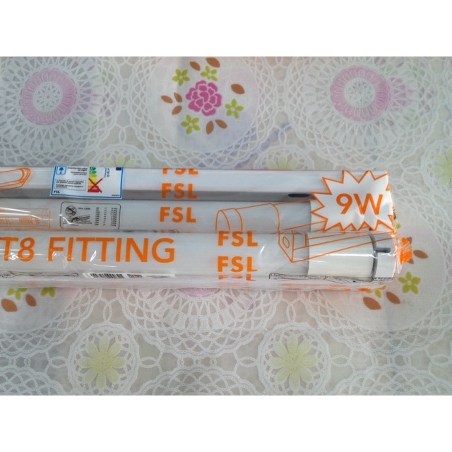 ชุดราง LED T8 9w / FSL | Shopee Thailand