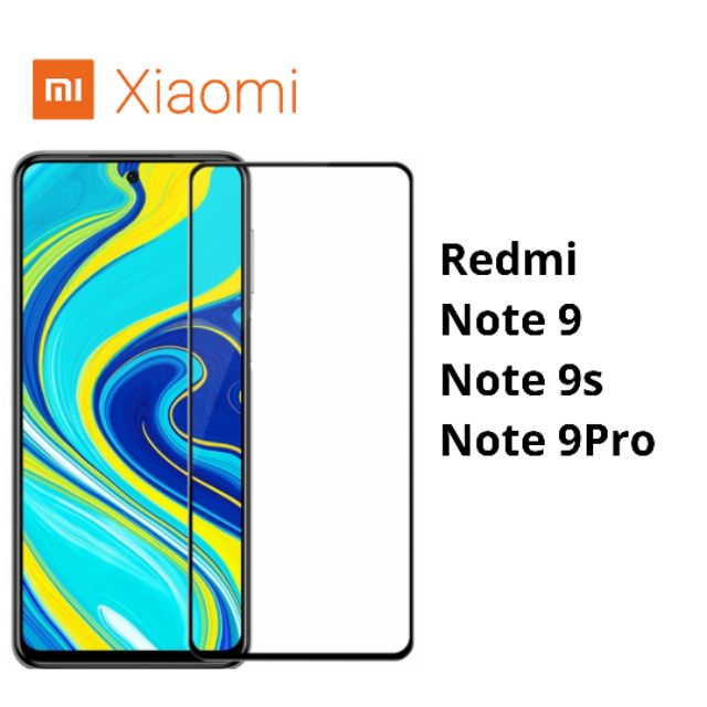 ฟิล์มกระจกนิรภัย เต็มจอ xiaomi/Redmi Note9/Note9s/Note9Pro | Shopee Thailand