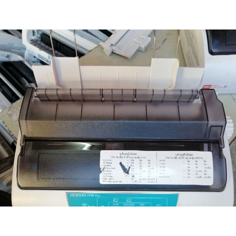 Printer OKI.Dot Matri รุ่น ML 1190 Plus.ใช้ผ้าหมึก Ribbon.ML1190 มือสอง | Shopee Thailand