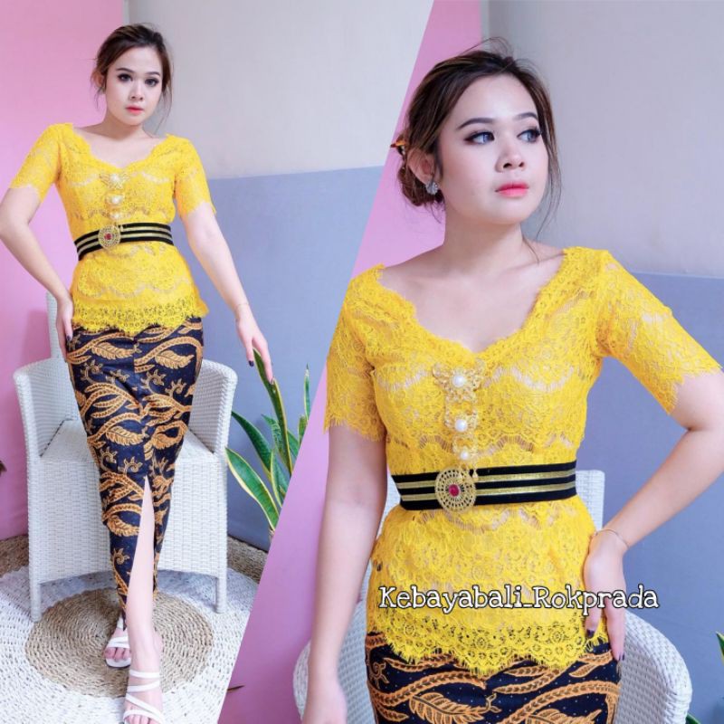Kebaya kebaya SET kebaya รับปริญญา kebaya sabrina kebali | Shopee Thailand