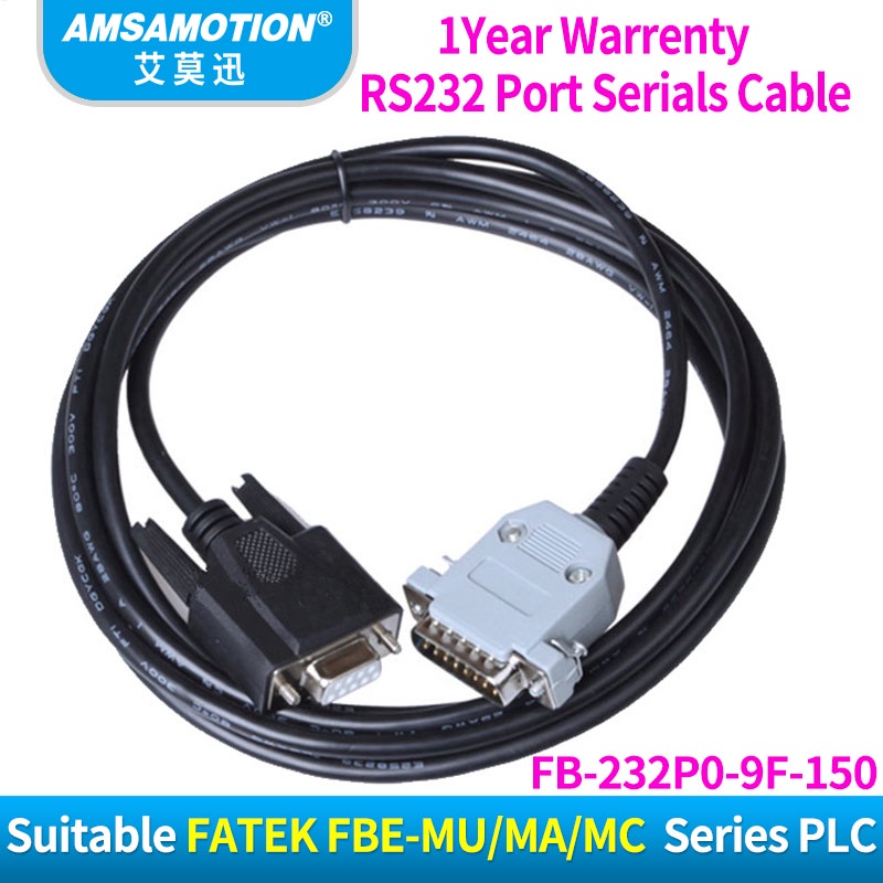 Yth YY สายเคเบิลโปรแกรม USB-FB-232P0-9F Fatek FBE FB-232P0-9F-150 สําหรับ Fatek FBE-MU MA MC ...