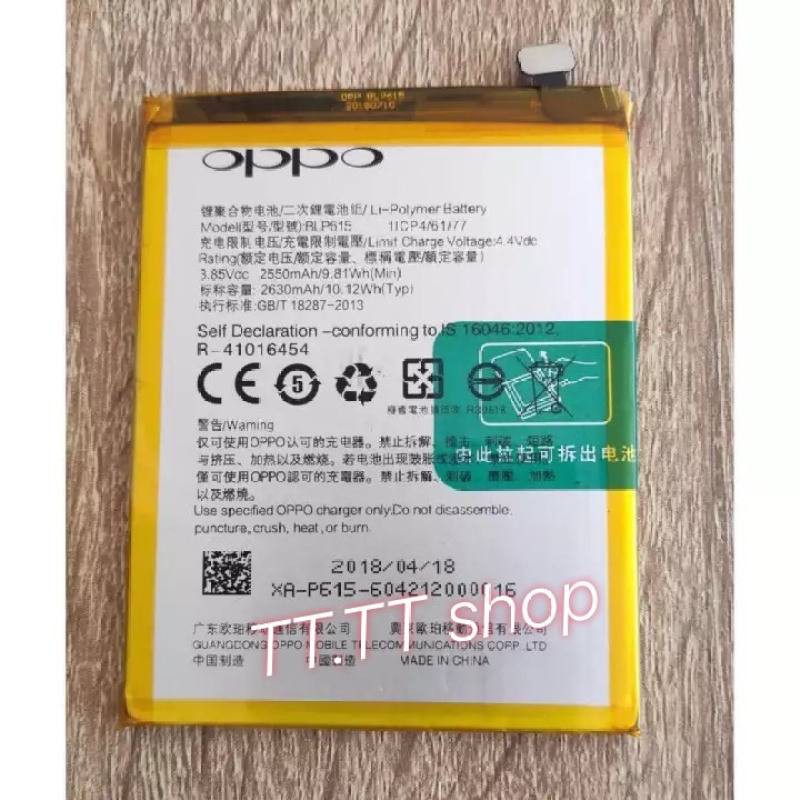แบตเตอรี่ Oppo A37 / A37F BLP615 2630mAh ร้าน TT.TT shop | Shopee Thailand