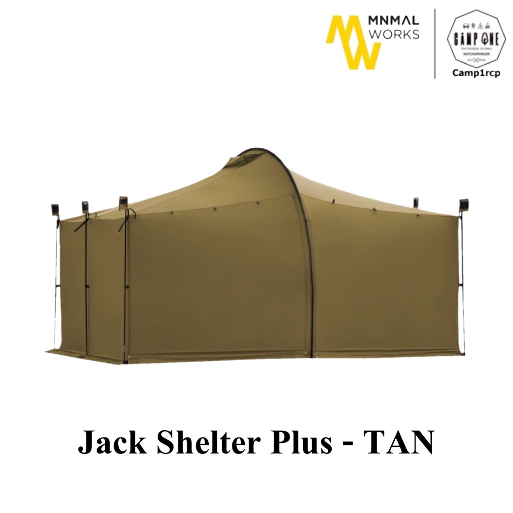 [ส่งเร็ว/ถูกสุด/มีประกัน] เต็นท์ 2 คน Minimal Works Jack Shelter Plus ...